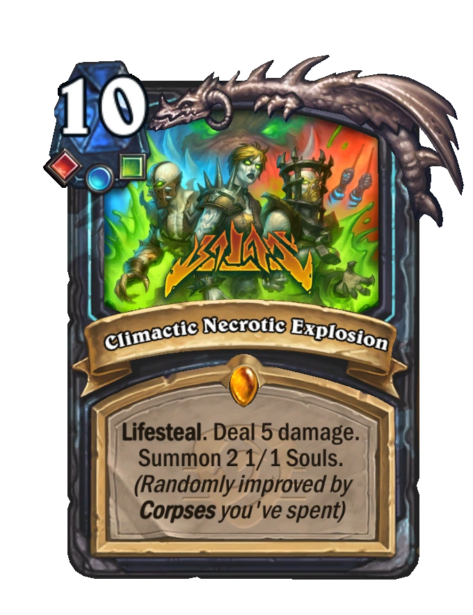 Climactic Necrotic Explosion - Hearthstone Wiki