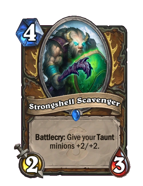 Strongshell Scavenger (Core) - Hearthstone Wiki