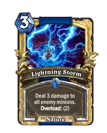 Lightning Storm (boss) - Hearthstone Wiki