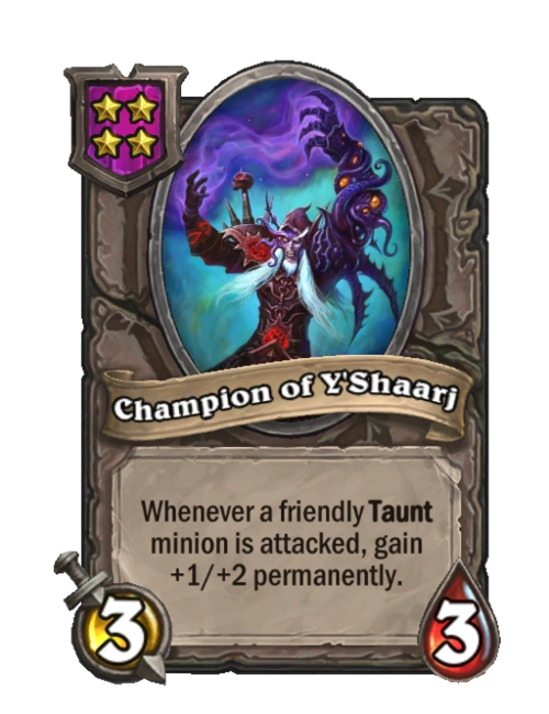 Battlegrounds/Champion of Y'Shaarj - Hearthstone Wiki