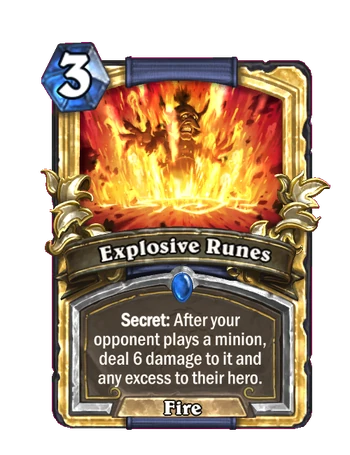 Explosive Runes (Core) - Hearthstone Wiki