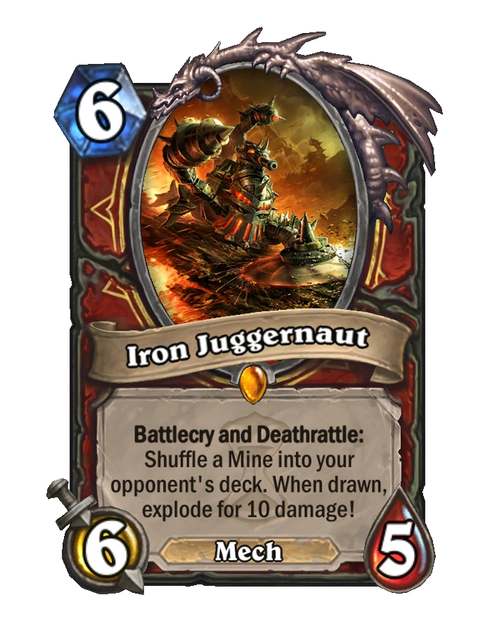 Iron Juggernaut (Caverns of Time) - Hearthstone Wiki