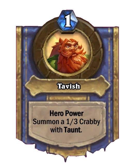 Tavish (80946) - Hearthstone Wiki