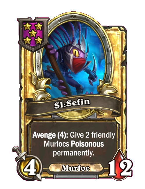 SI:Sefin (golden) - Hearthstone Wiki