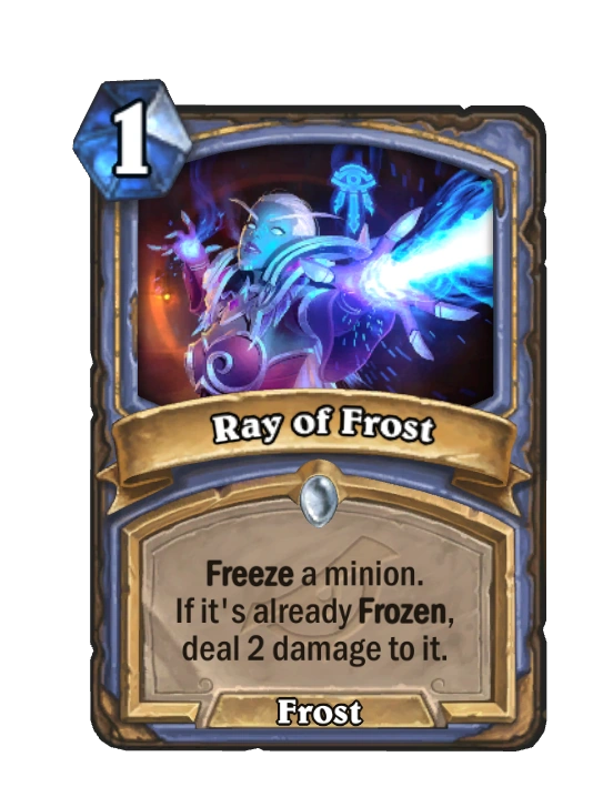 Ray of Frost (Twinspell) - Hearthstone Wiki