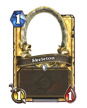 Skeleton (unused 1/1) - Hearthstone Wiki