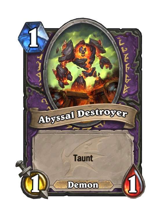 Infernal art - Hearthstone Wiki