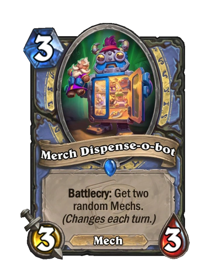Merch Dispense-o-bot - Hearthstone Wiki