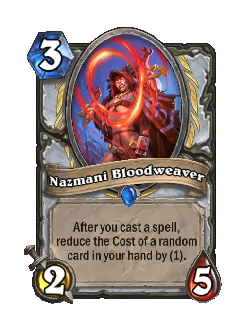 Nazmani Bloodweaver - Hearthstone Wiki