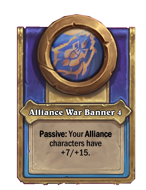 Mercenaries/Alliance War Banner 4 - Hearthstone Wiki
