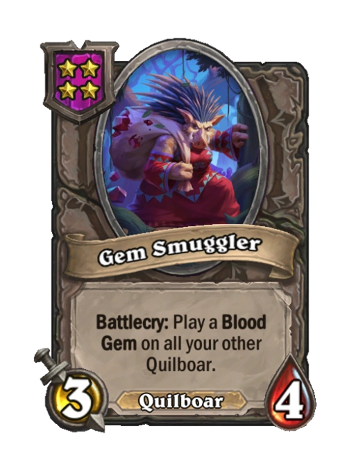 Battlegrounds/Gem Smuggler - Hearthstone Wiki