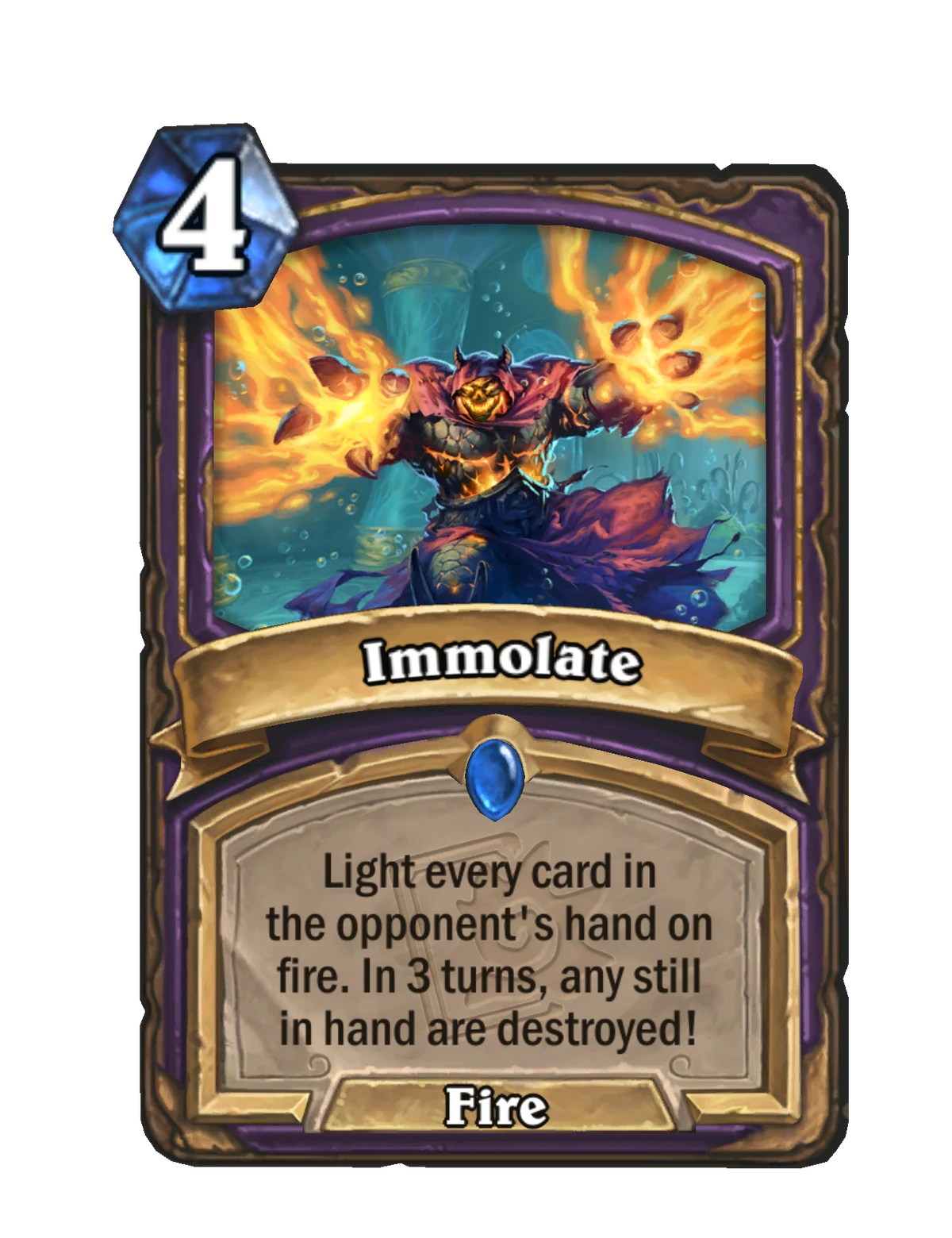Immolate - Hearthstone Wiki