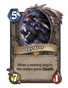 Jay Axer - Hearthstone Wiki