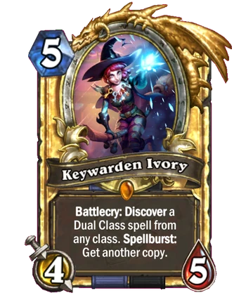 Keywarden Ivory - Hearthstone Wiki
