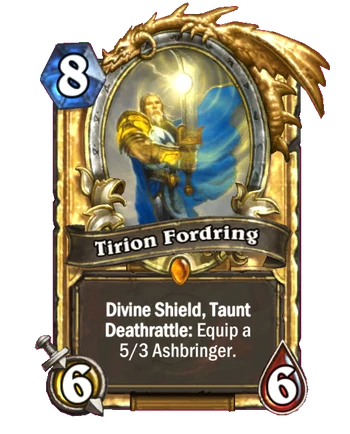 Tirion Fordring - Hearthstone Wiki