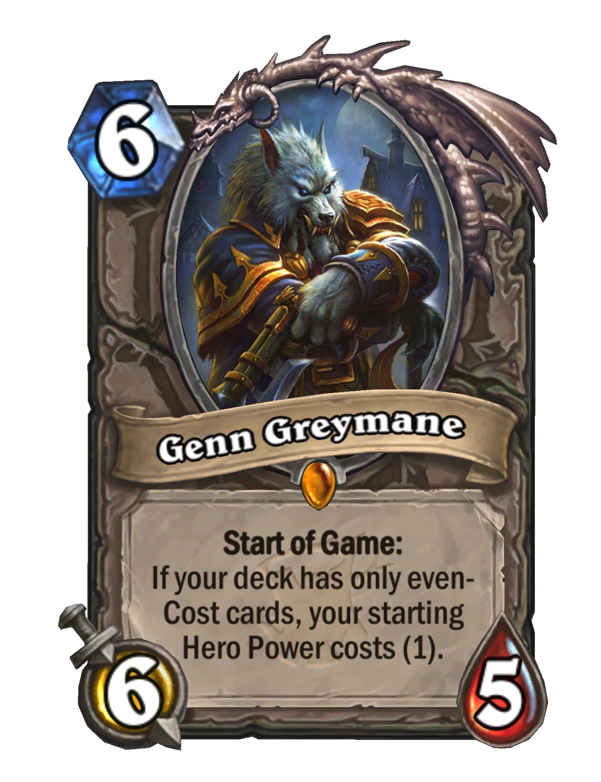 Genn Greymane - Hearthstone Wiki