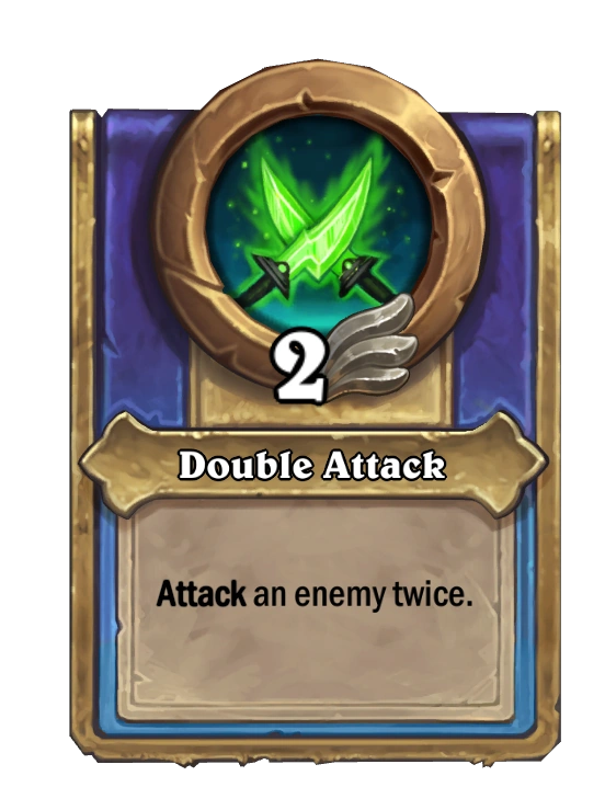 Mercenaries/Double Attack - Hearthstone Wiki