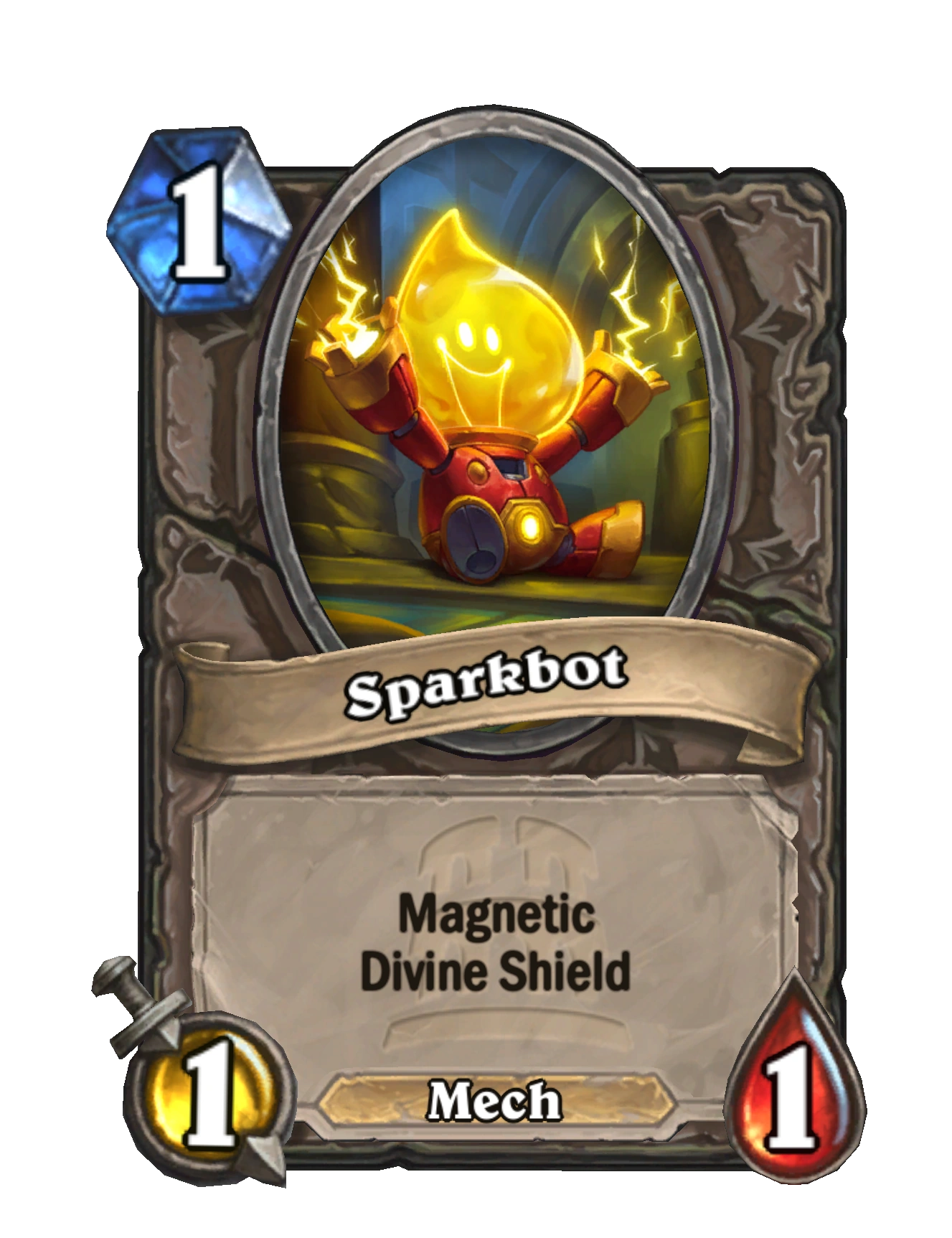 Sparkbot (Divine Shield) - Hearthstone Wiki