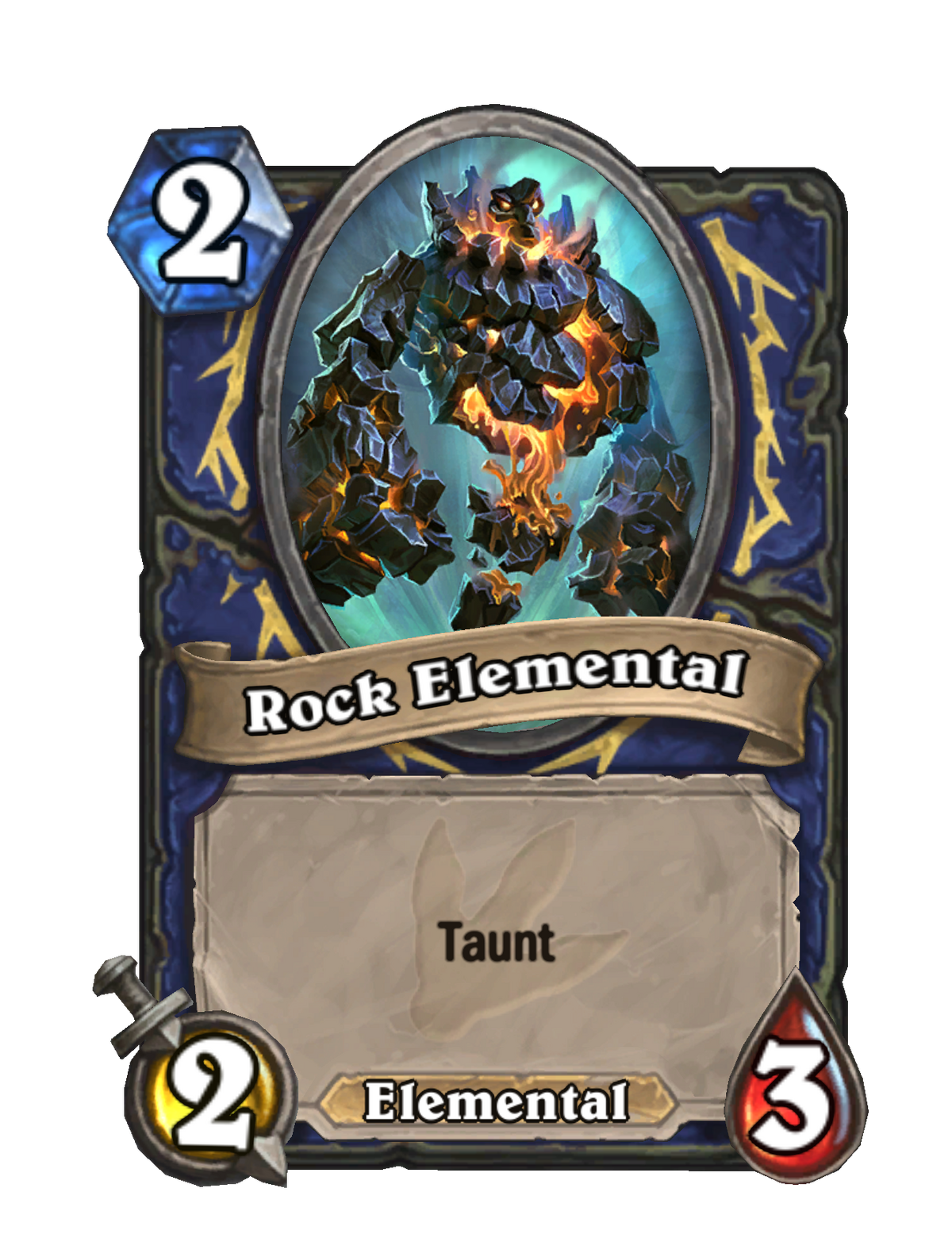 Rock Elemental - Hearthstone Wiki