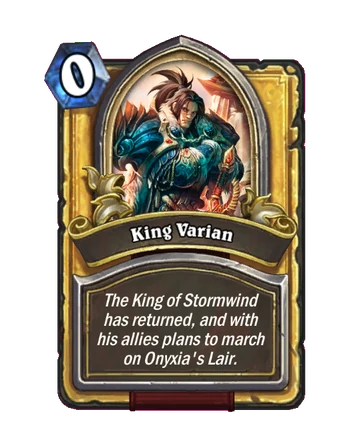 King Varian (Dawngrasp boss) - Hearthstone Wiki