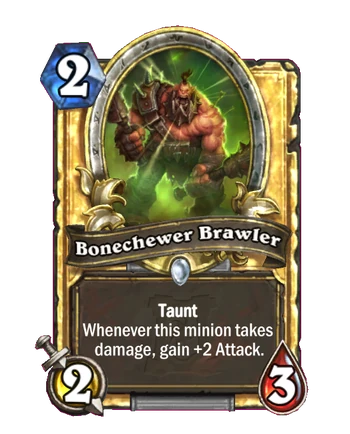 Bonechewer Brawler - Hearthstone Wiki