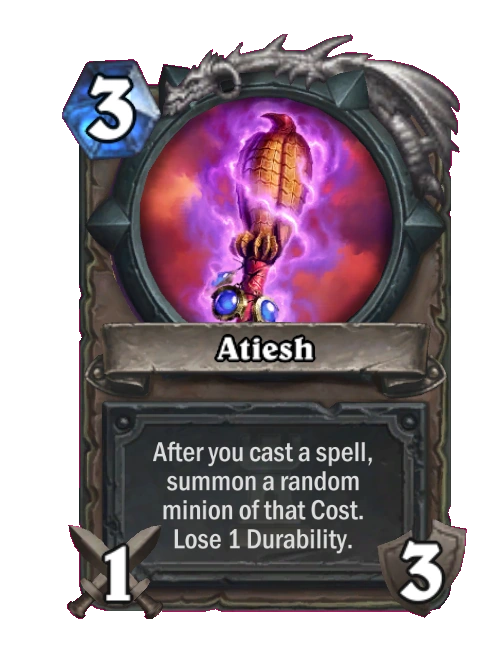Atiesh - Hearthstone Wiki