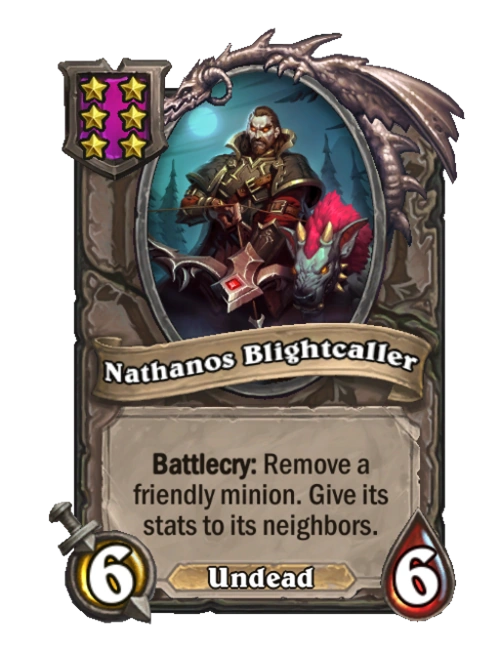 Battlegrounds/Nathanos Blightcaller - Hearthstone Wiki