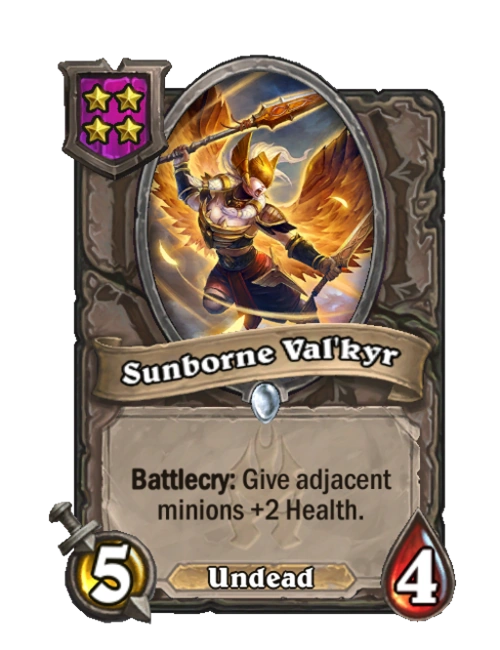 Battlegrounds/Sunborne Val'kyr - Hearthstone Wiki