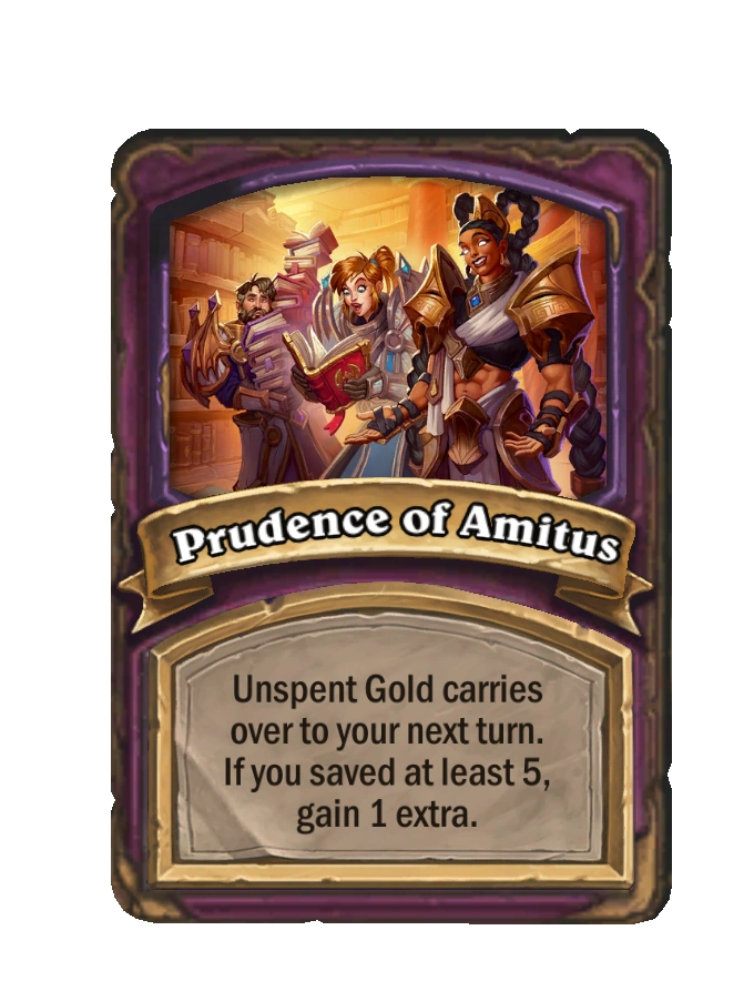 Battlegrounds/Prudence of Amitus - Hearthstone Wiki