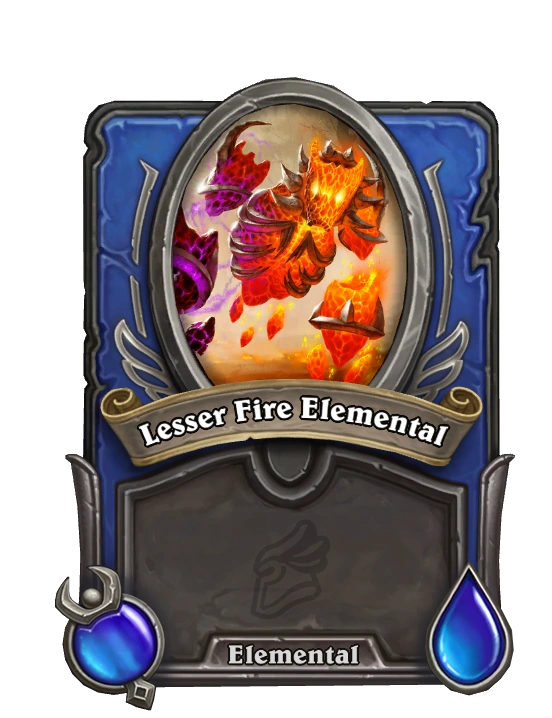 Mercenaries/Lesser Fire Elemental - Hearthstone Wiki