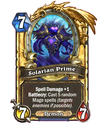 Solarian Prime - Hearthstone Wiki