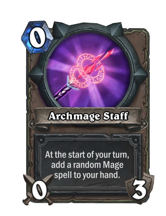 Archmage Staff (boss) - Hearthstone Wiki