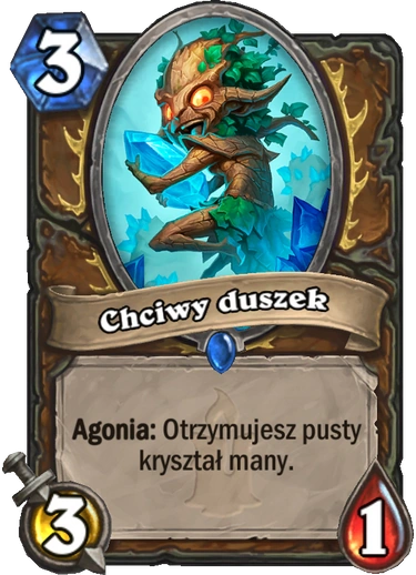 Chciwy duszek | Hearthstone Wiki | Fandom