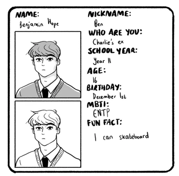 Ben Hope | Heartstopper Wiki | Fandom