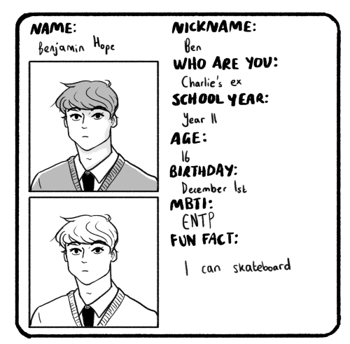 Ben Hope | Heartstopper Wiki | Fandom