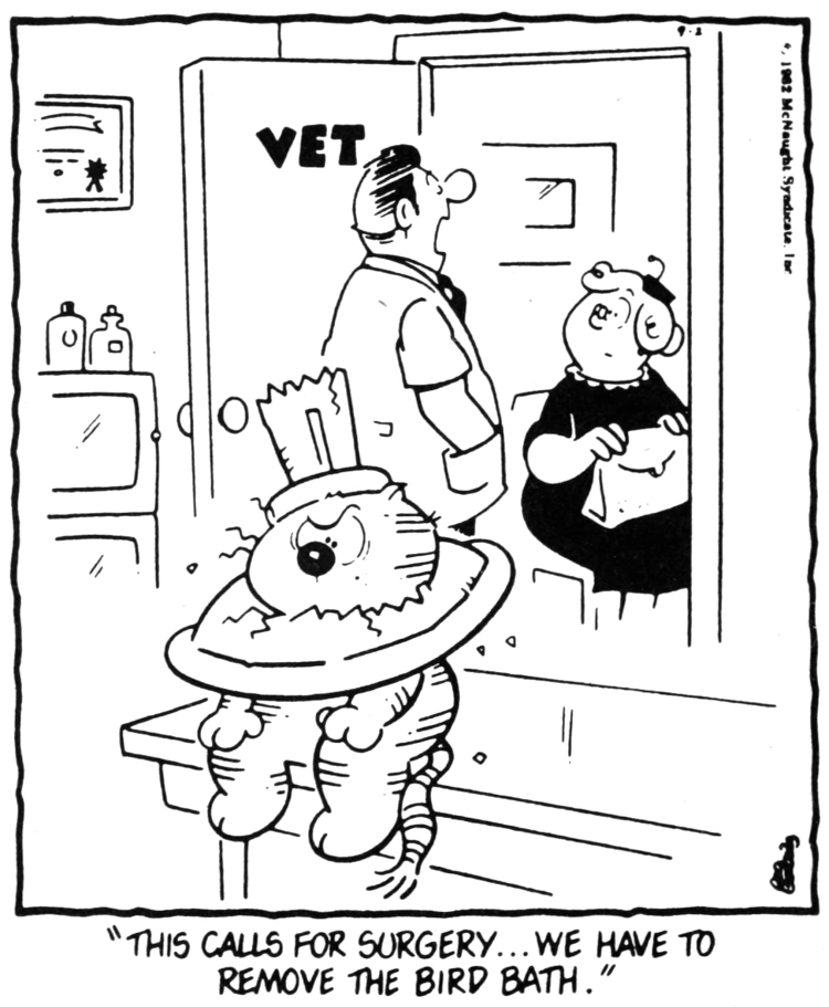 September 1982 comic strips | Heathcliff Wiki | Fandom