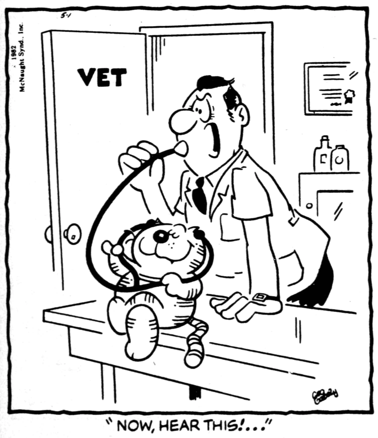 May 1982 comic strips | Heathcliff Wiki | Fandom