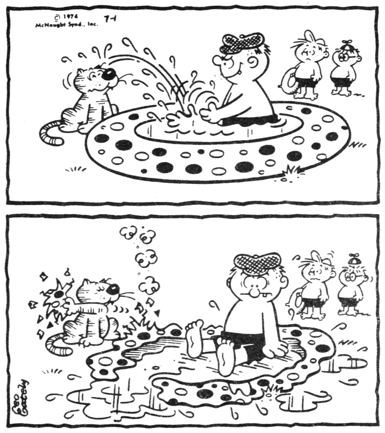 July 1974 comic strips | Heathcliff Wiki | Fandom