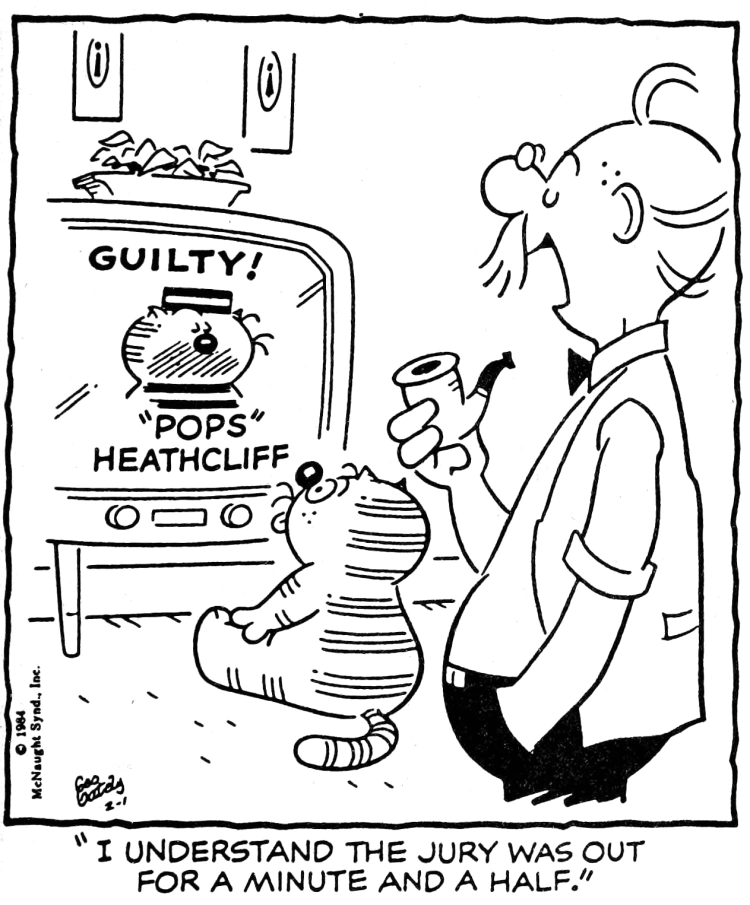 February 1984 comic strips | Heathcliff Wiki | Fandom