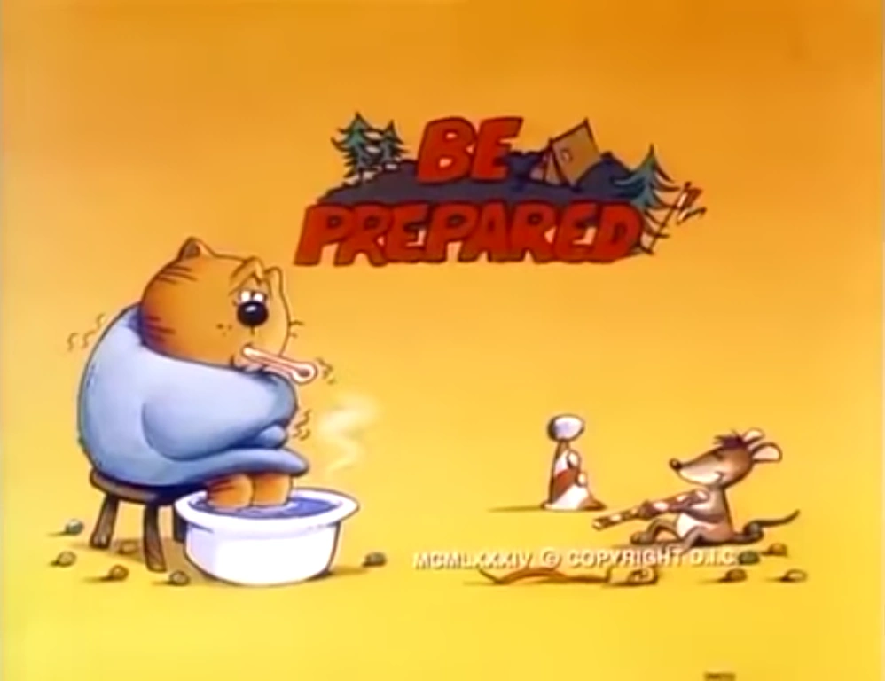 Be Prepared | Heathcliff Wiki | Fandom