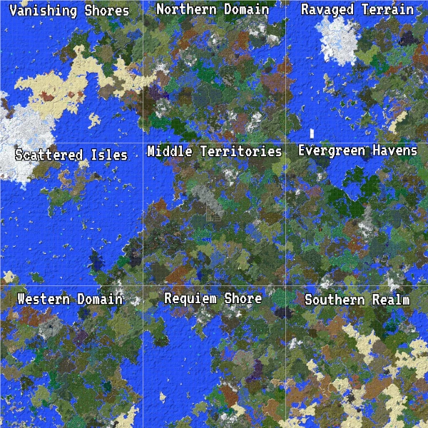 Regions of Utania | Helion SMP Wiki | Fandom