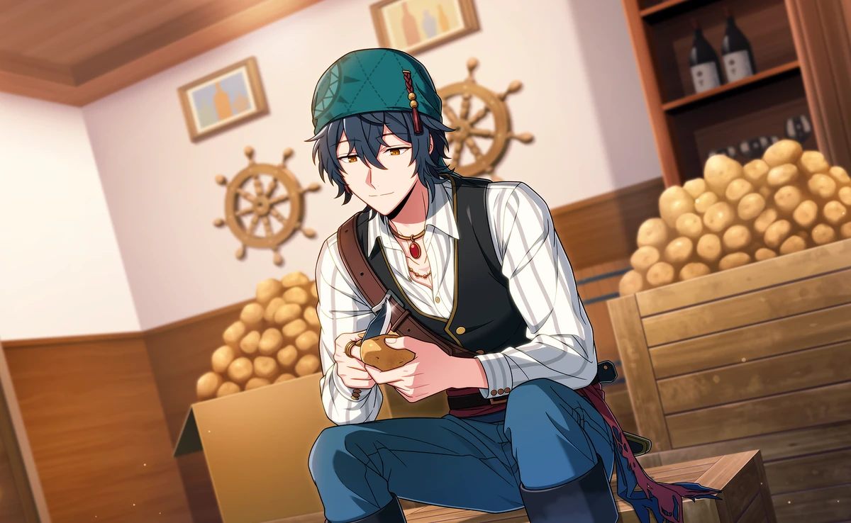 (The Pirates and the Cursed Ship) Gray Reverse | Helios Rising Heroes ...