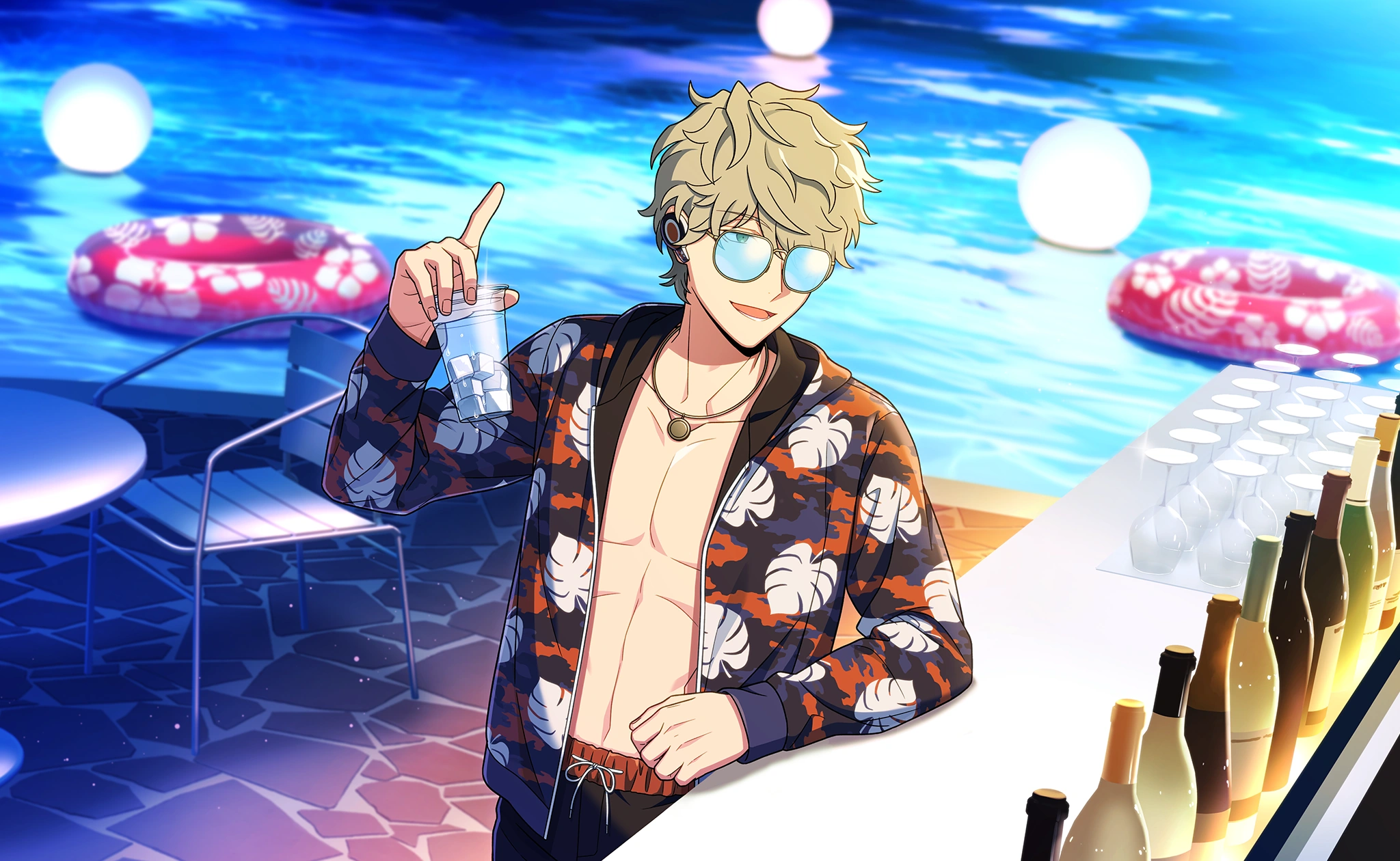 (The Night Pool Party) Keith Max | Helios Rising Heroes Wiki | Fandom