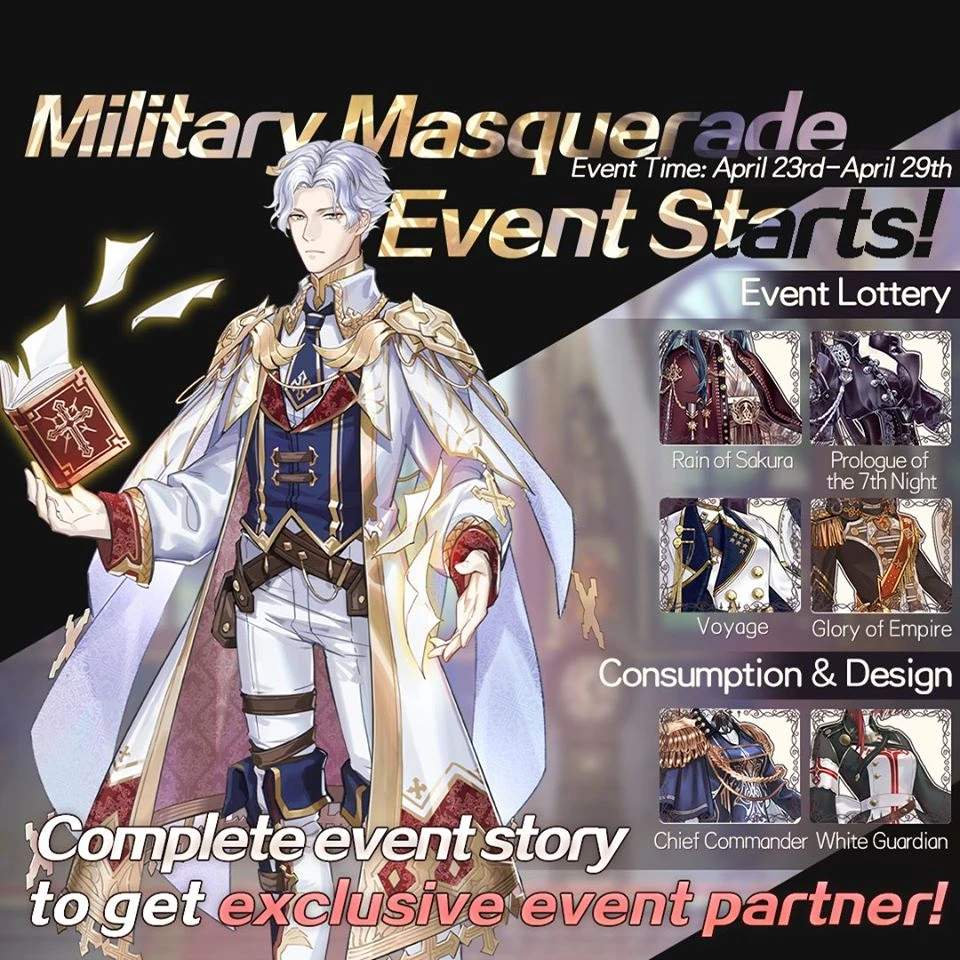 Military Masquerade Event | Helix Waltz Wiki | Fandom