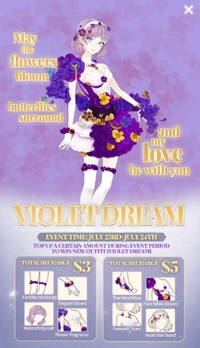Violet Dream | Helix Waltz Wiki | Fandom