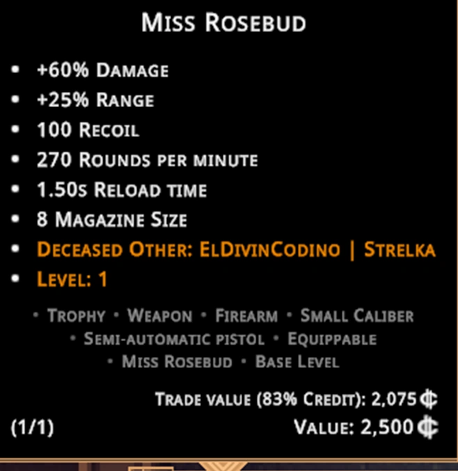 Miss Rosebud | Hell Is Others Wiki | Fandom