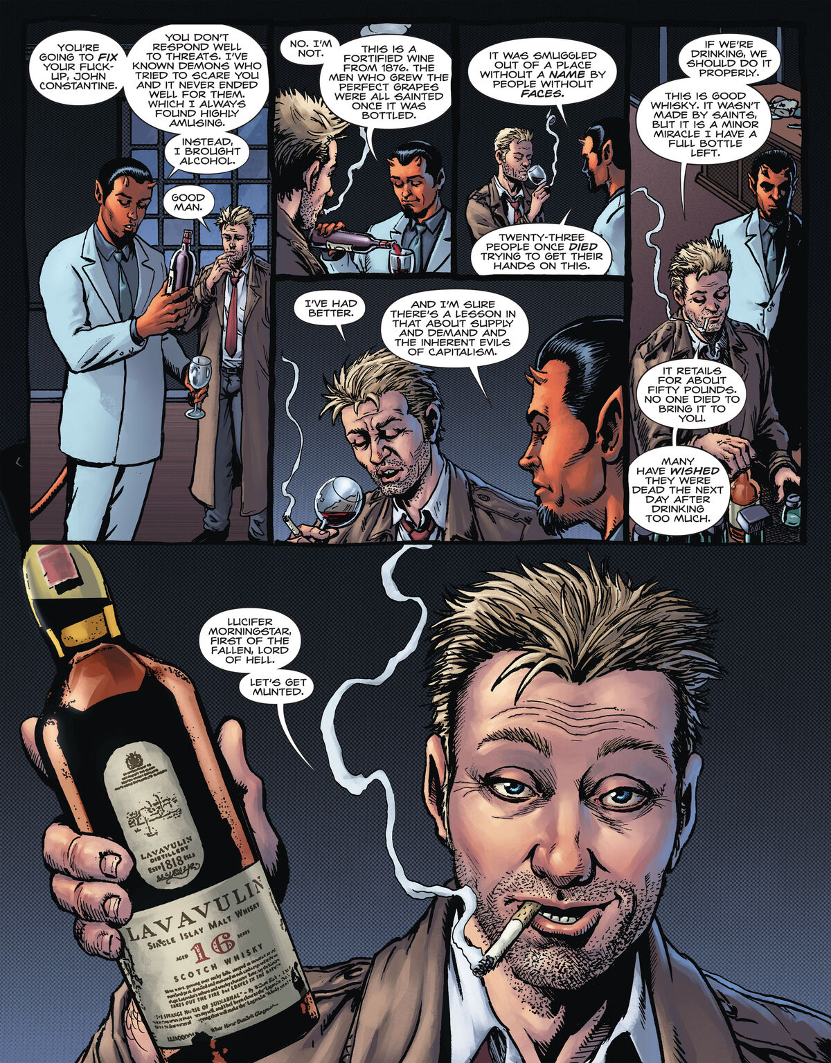 Hellblazer: Rise and Fall issue 2 | John Constantine Hellblazer Wiki ...