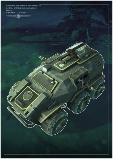 Helldivers 1:M5 APC - Helldivers Wiki