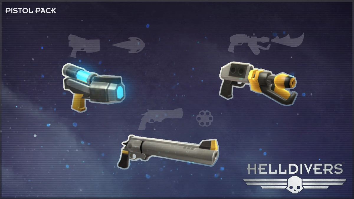 Helldivers 1:Pistol Pack - Helldivers Wiki