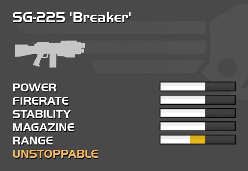 Helldivers 1:SG-225 Breaker - Helldivers Wiki